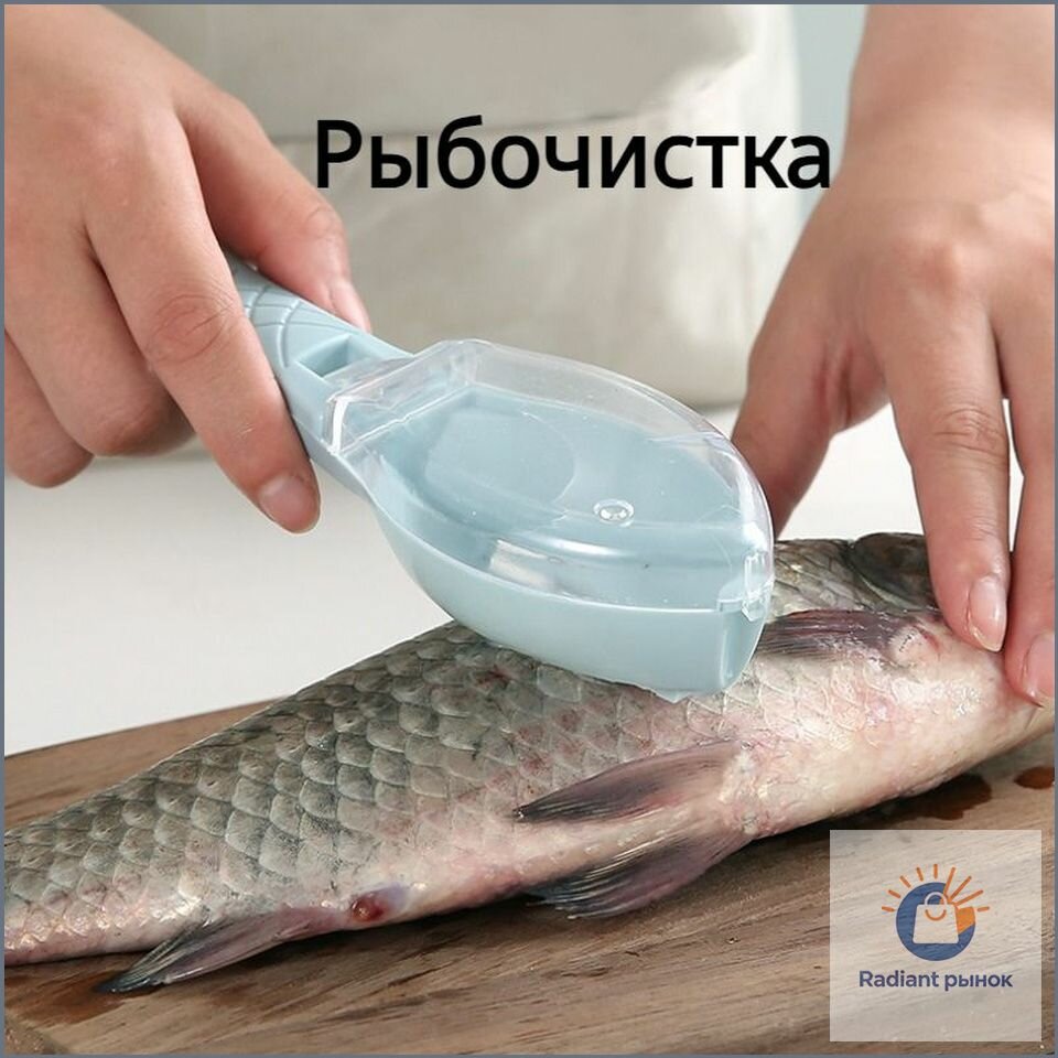 Рубанок Для Рыбной Чешуи С Крышкой Инструмент Для Убийства Рыбы