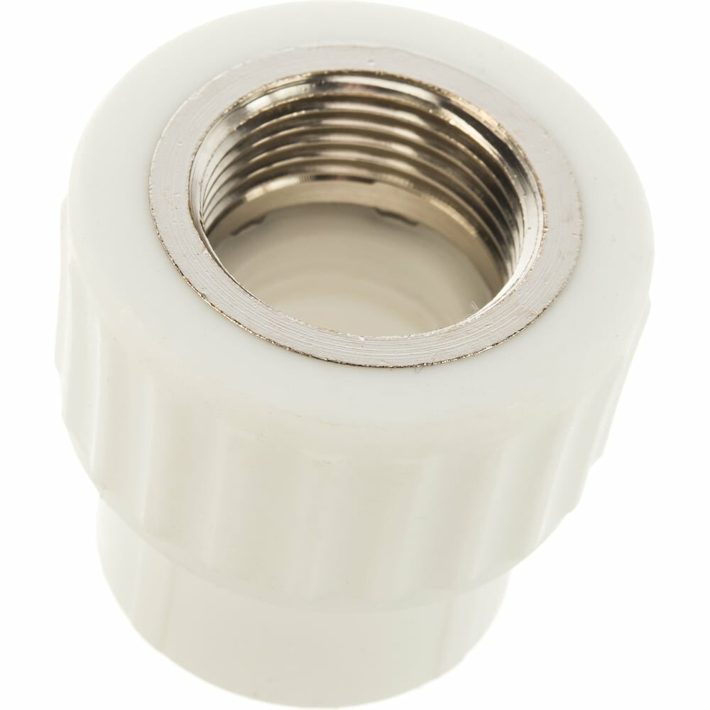 Комбинированная муфта VALFEX PP-R белая, 25х3/4 дюйма ВР 10129025 127-0235