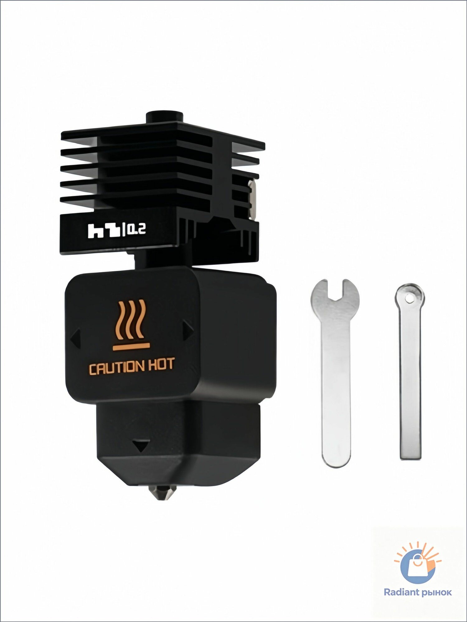 Хотенд (hotend kit) для Bambulab H2D H2S, Комплект горячего торца, аксессуары для 3d-принтеров bambuboo, Закаленная сталь сопло--0,2 мм