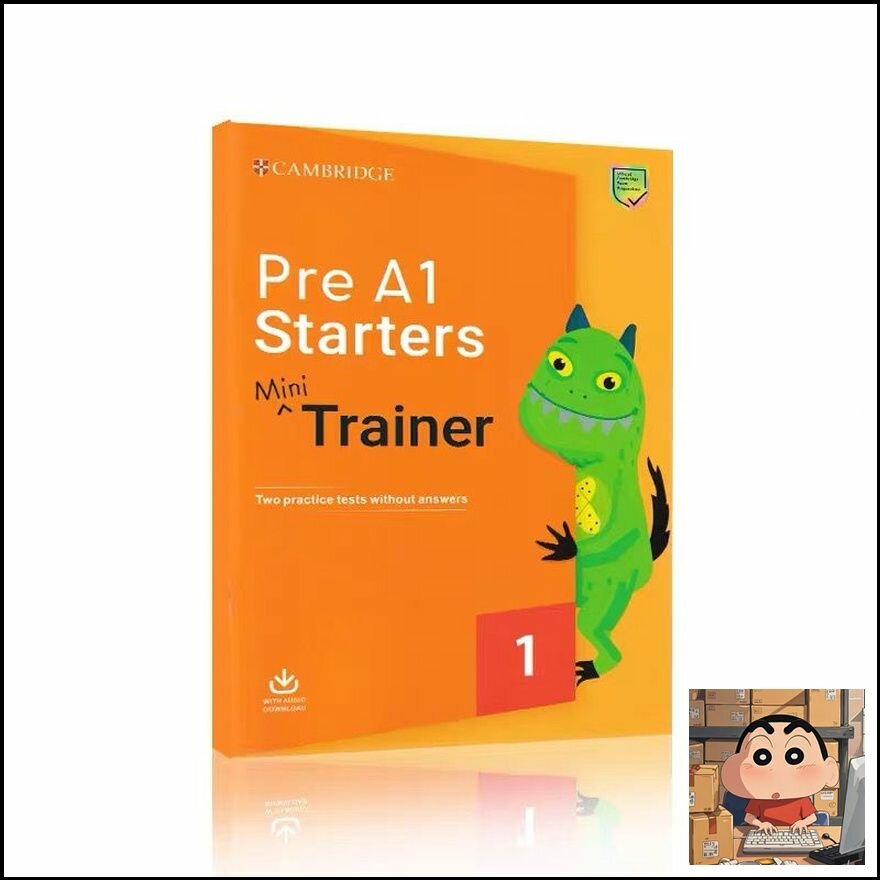 Cambridge English Young Learners Pre A1 Starters Mini Trainer Student's Book для пересмотренного экзамена 2018 мягкая об