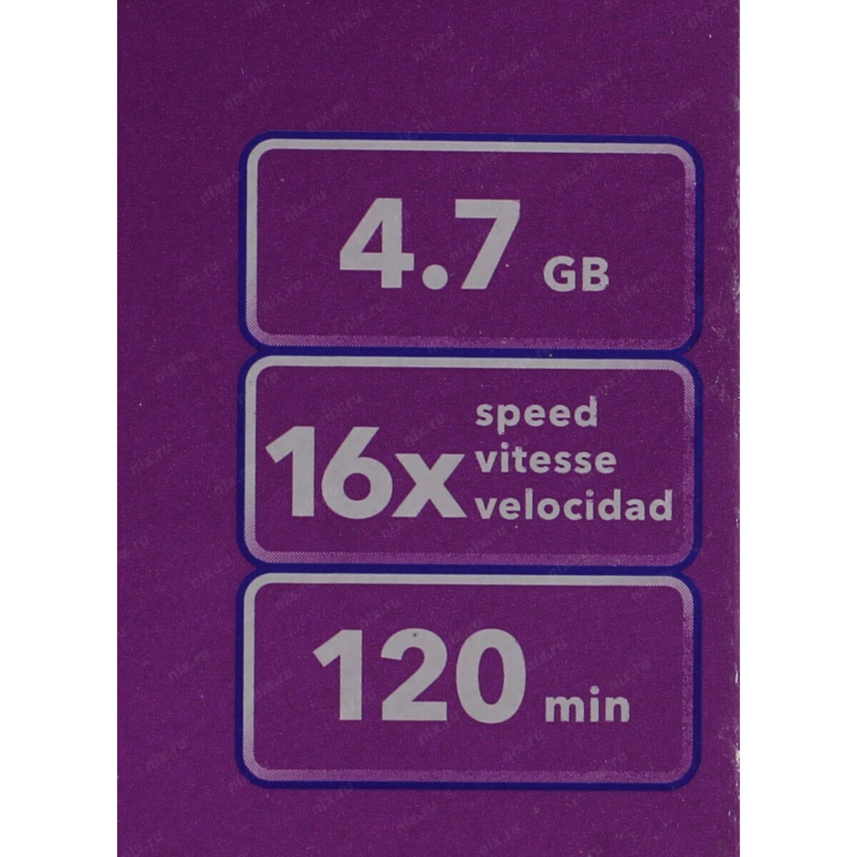 DVD+R Disc Verbatim 4.7Gb 16x уп. 10 шт printable 43508 — фото 1