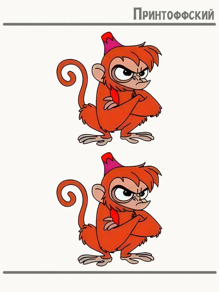 2-е (Две) Термонаклейки monkey обезьяна прикольные смешные