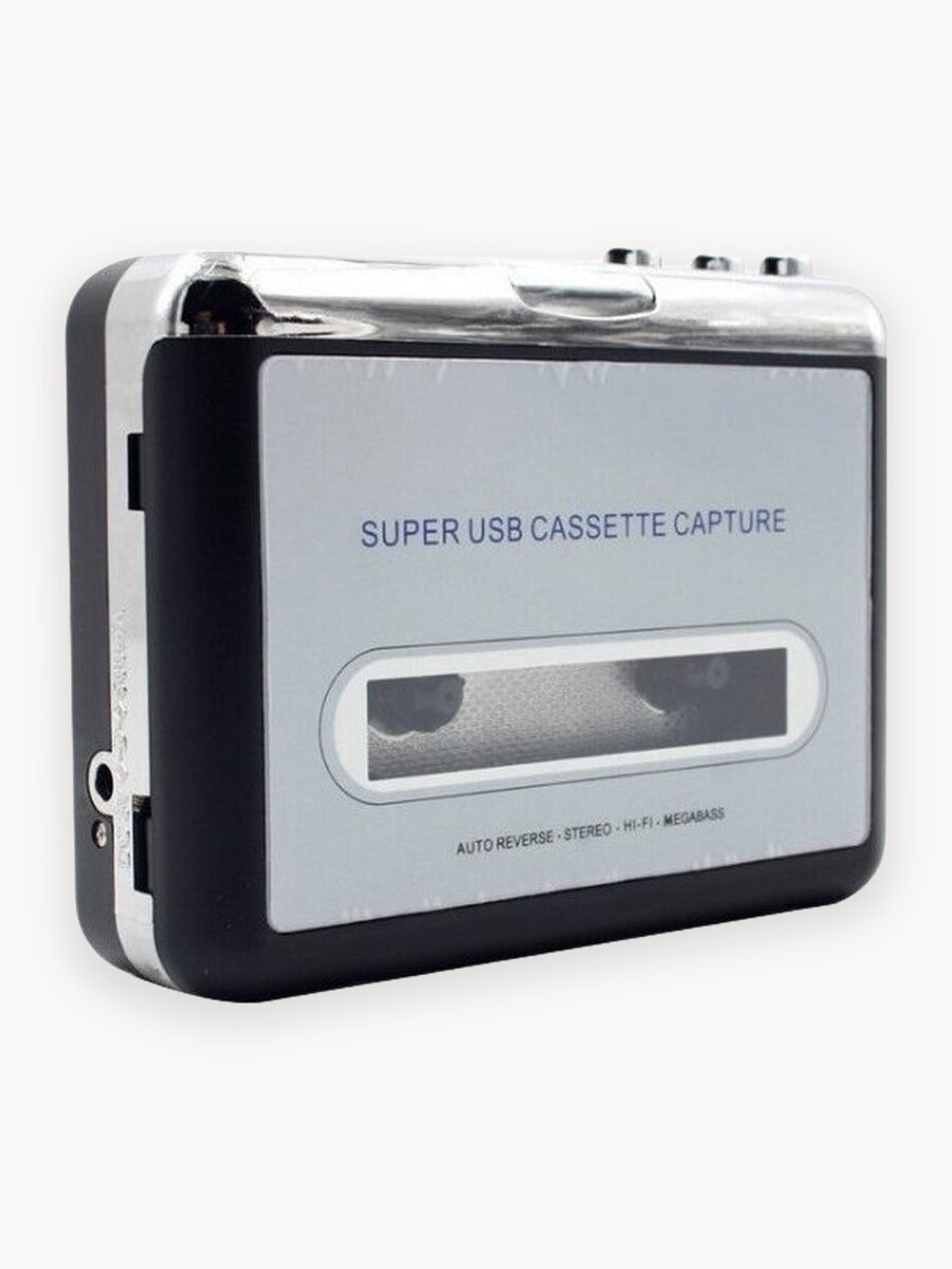 Плеер MP3 для оцифровки аудиокассет / Кассетный плеер USB2.0