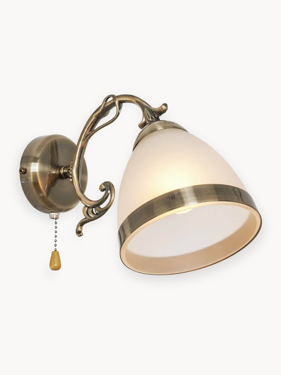 Бра классическое 30280/1wAB WT ЭкономСвет