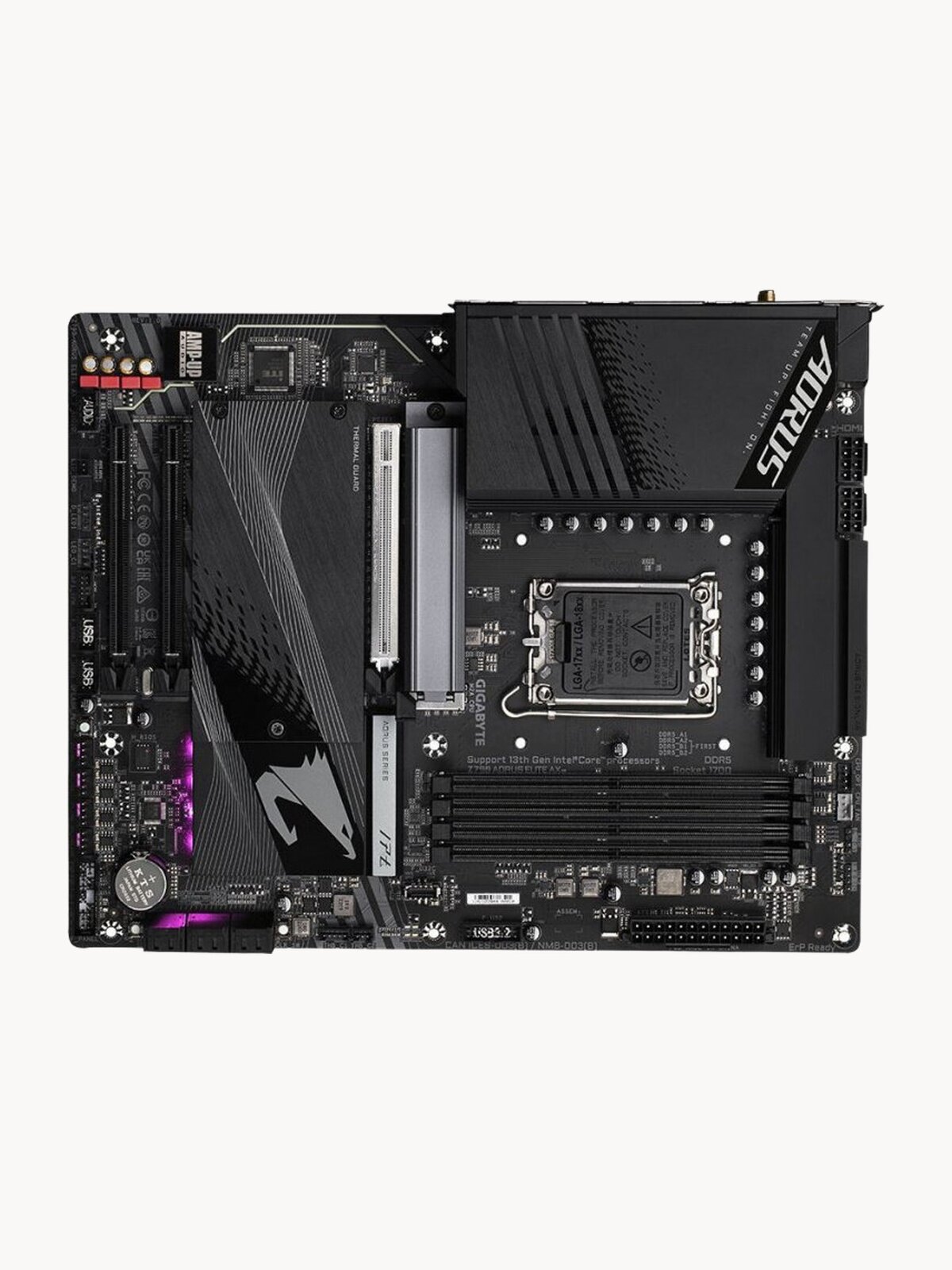 Материнская плата Gigabyte Z790 AORUS ELITE AX, Soc-1700, Intel Z790, ATX