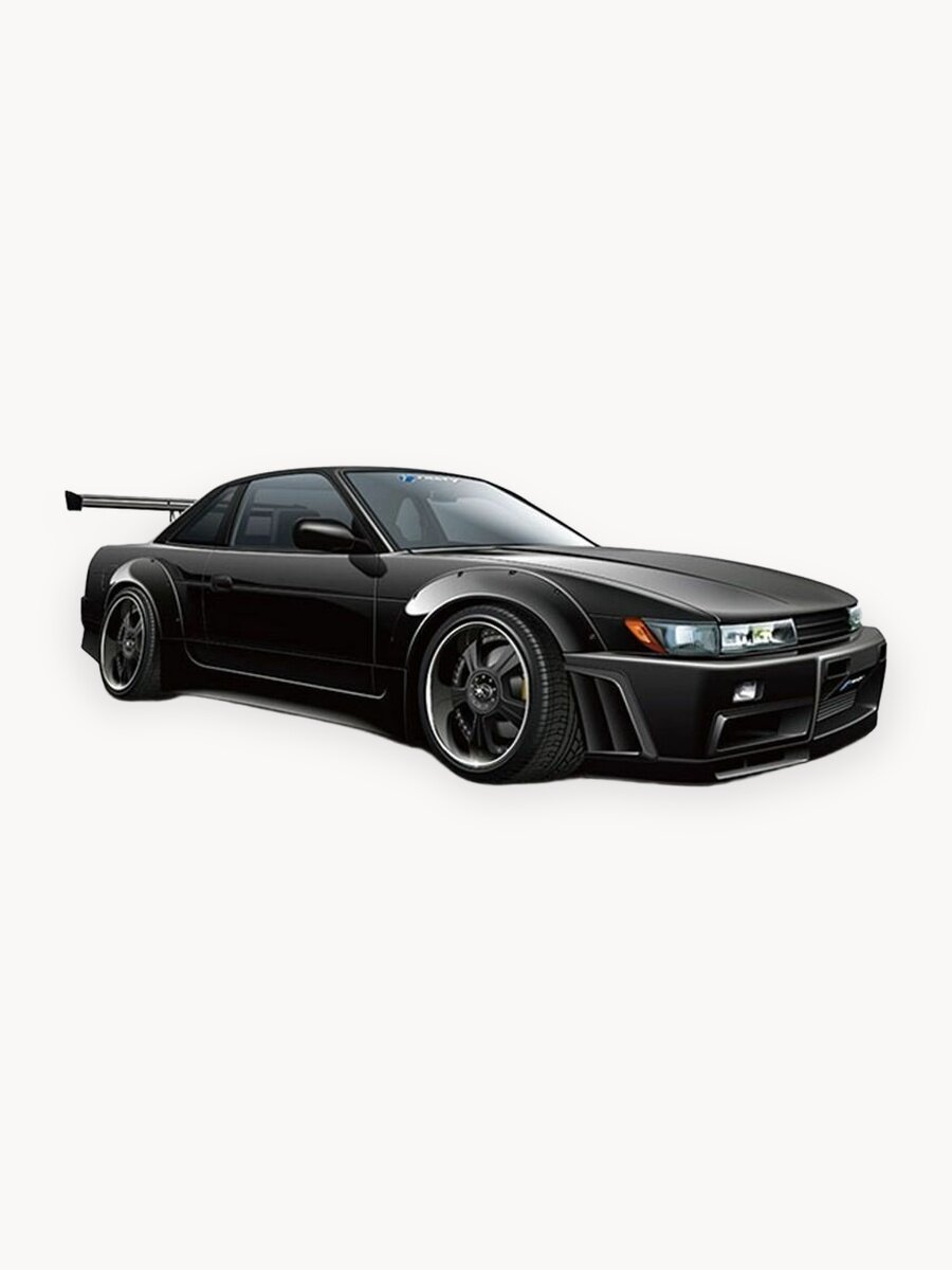 Сборная модель Машинка Aoshima-05947C 1/24 Rasty Nissan S13 Silvia 1991 car model kit
