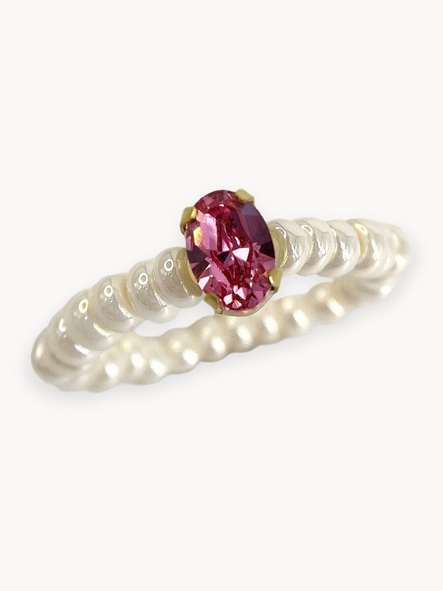 Кольцо, Swarovski Zirconia