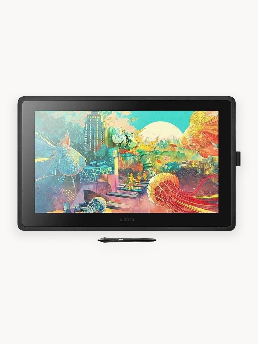 Графический интерактивный перьевой дисплей Wacom Cintiq 16 (DTK1660K0B)