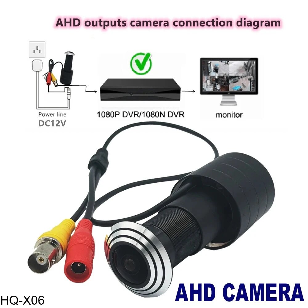 AHD камера проводная 1080p PAL EU Plug