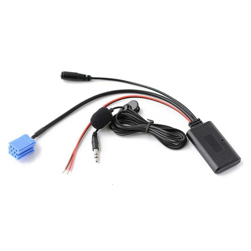 Переходник-микрофон AUX Bluetooth 8Pin для авто, с микрофоном
