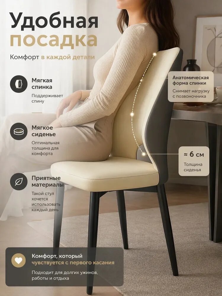 СтулКодан для тех, кто хочет быстро сделать интерьер аккуратнее, сложного обновления всей обстановки. — фото 1