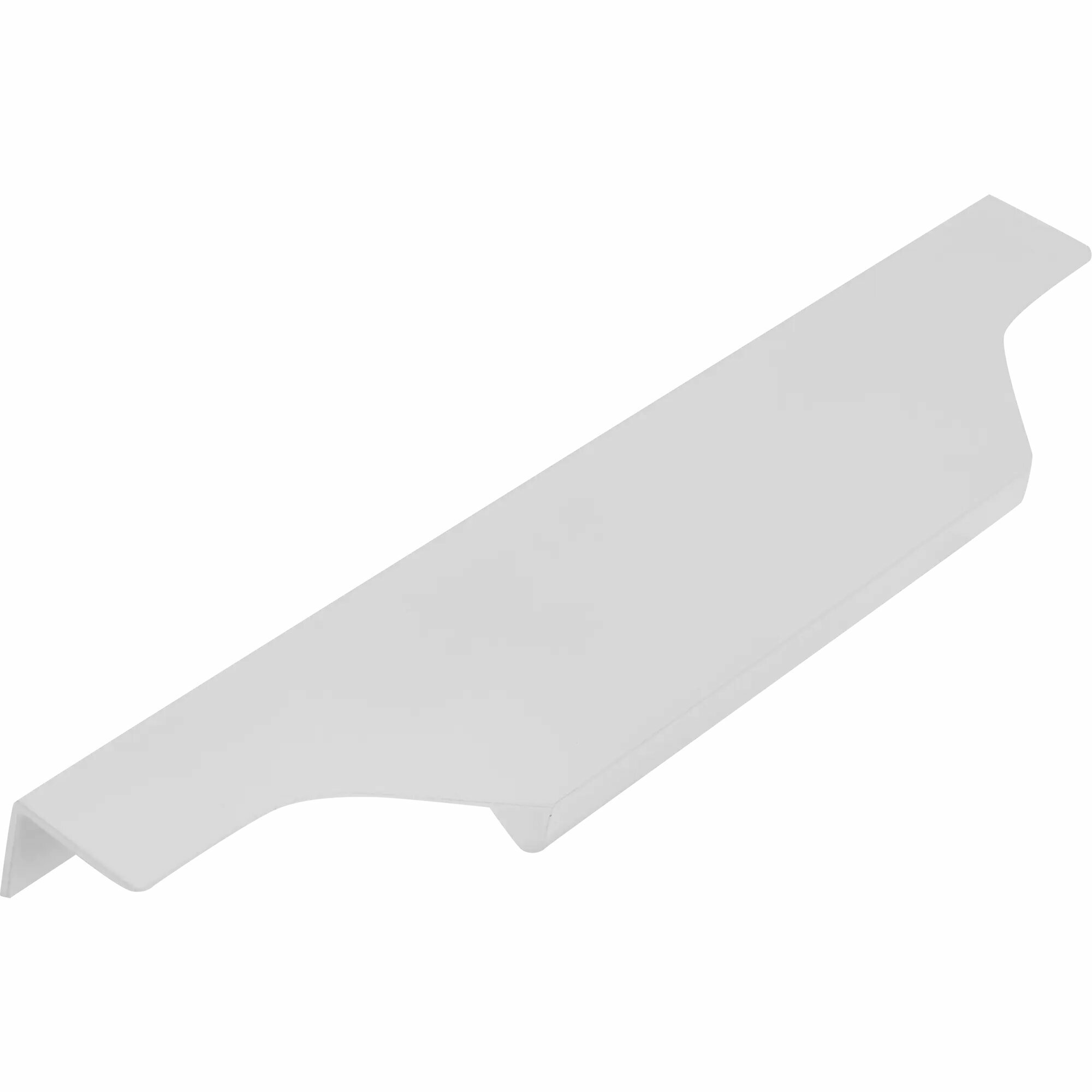 Белая ручка-профиль для мебели 128 мм - стильный декор и удобство открытия