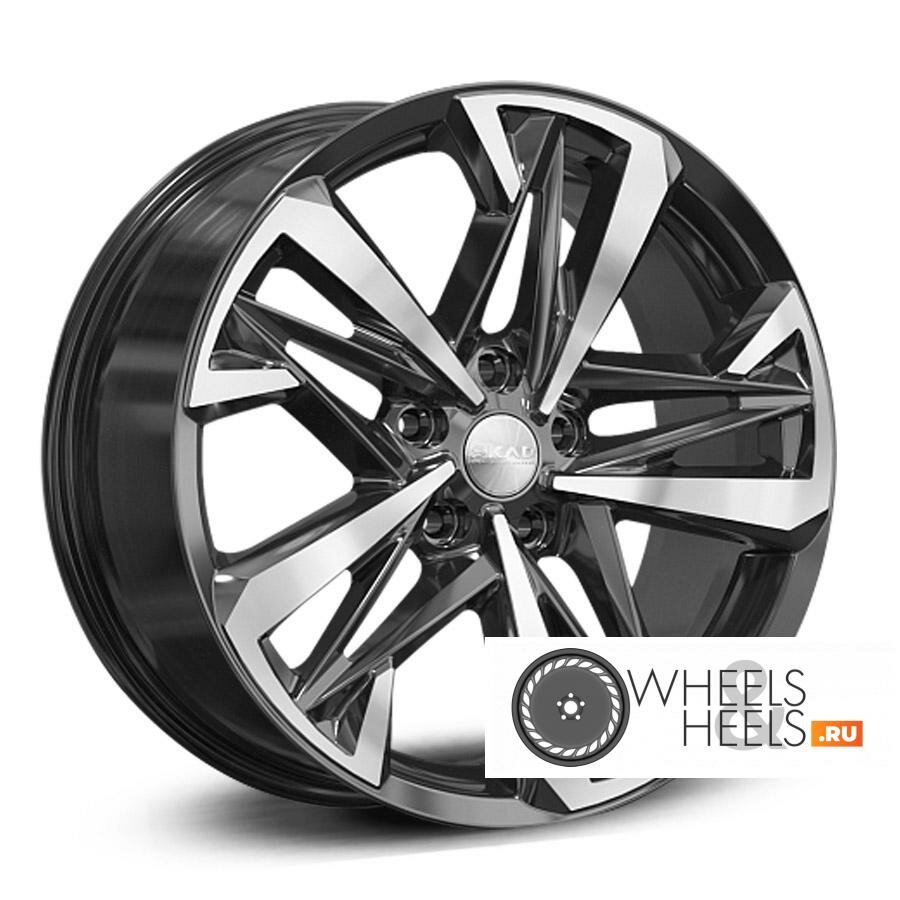 Скад Ультима 18x8 5x115 et40 dia70.2 Черный с полированной лицевой поверхностью