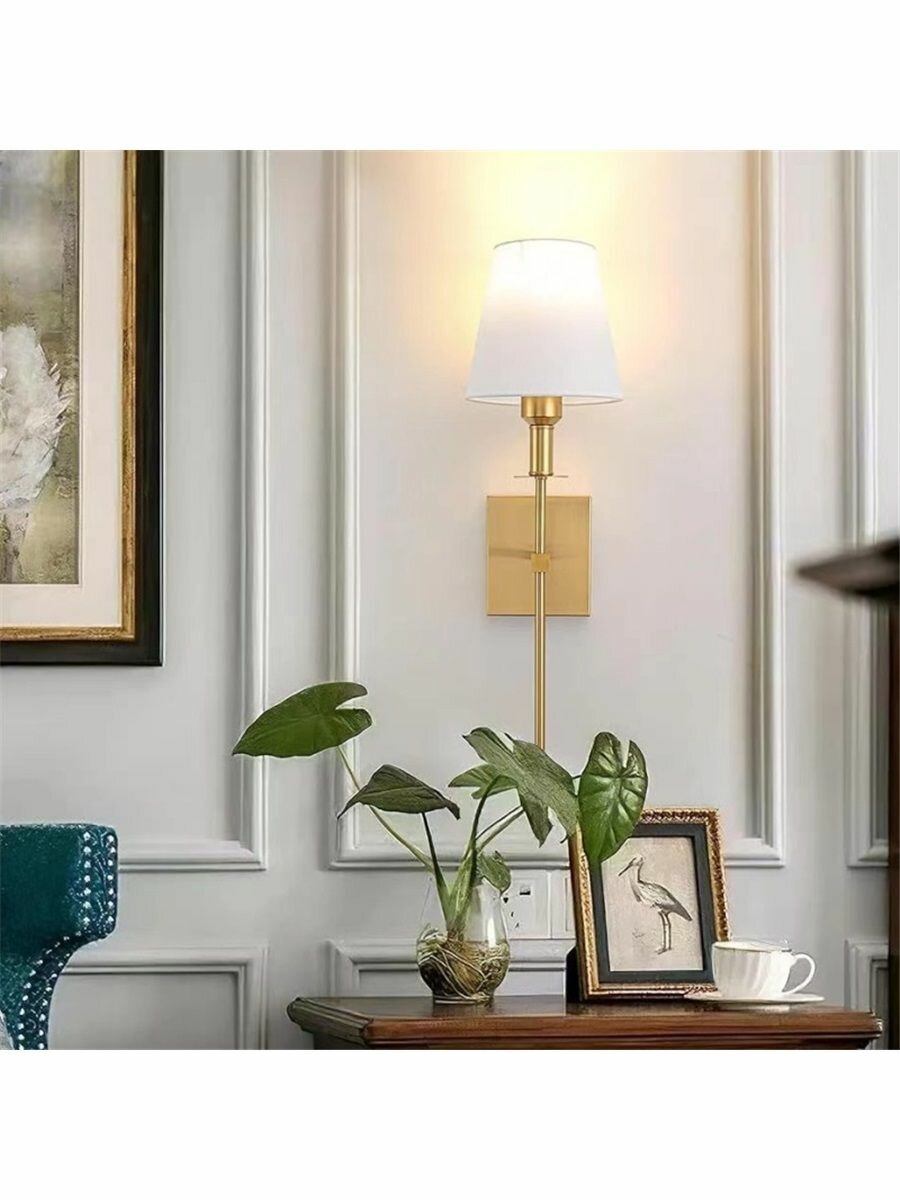 Светильник, светодиодный, квадратный, настенный, с RGB подсветкой, E27