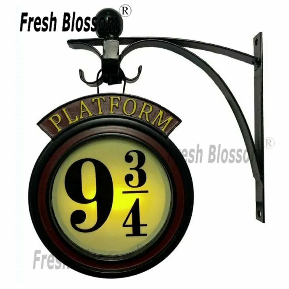Настенный светильник Платформа 9 3/4" на батарейках/ Детский ночник / Гарри (ПоттерБез батареек),26,2,1.5,151497371205