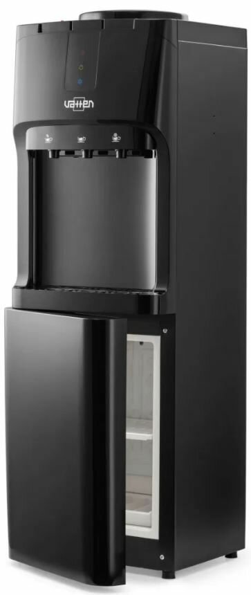 Кулер для воды Vatten V02NKB напольный компрессорный черный (ут-00000720)