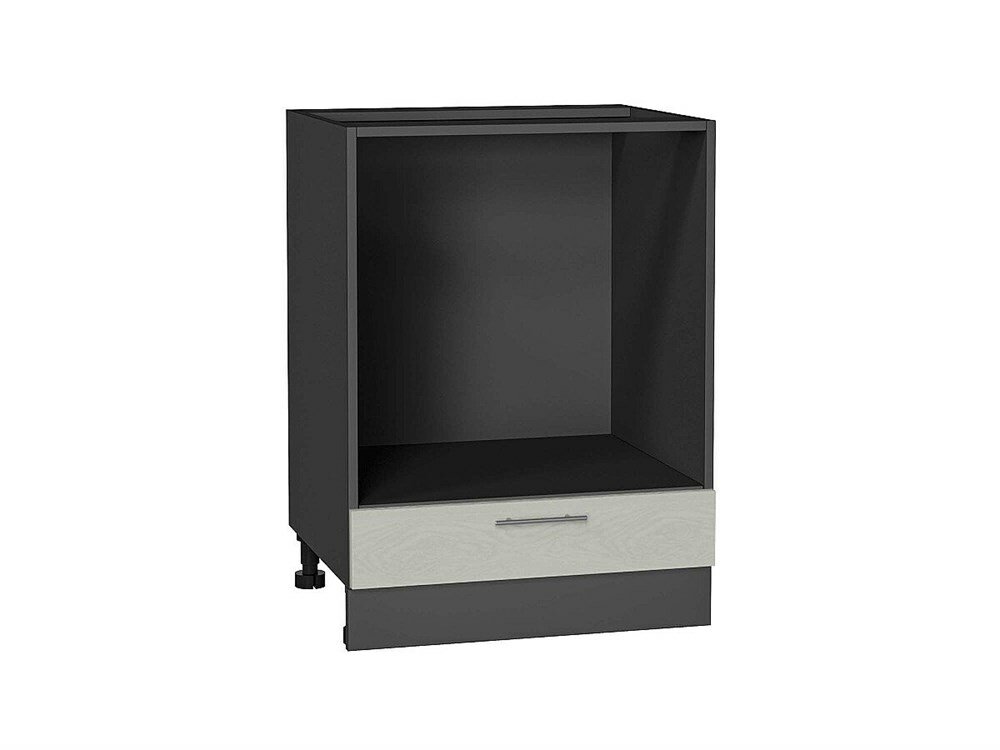 VVT Шкаф нижний под духовку Сканди Graphite, Cappuccino Softwood, 600