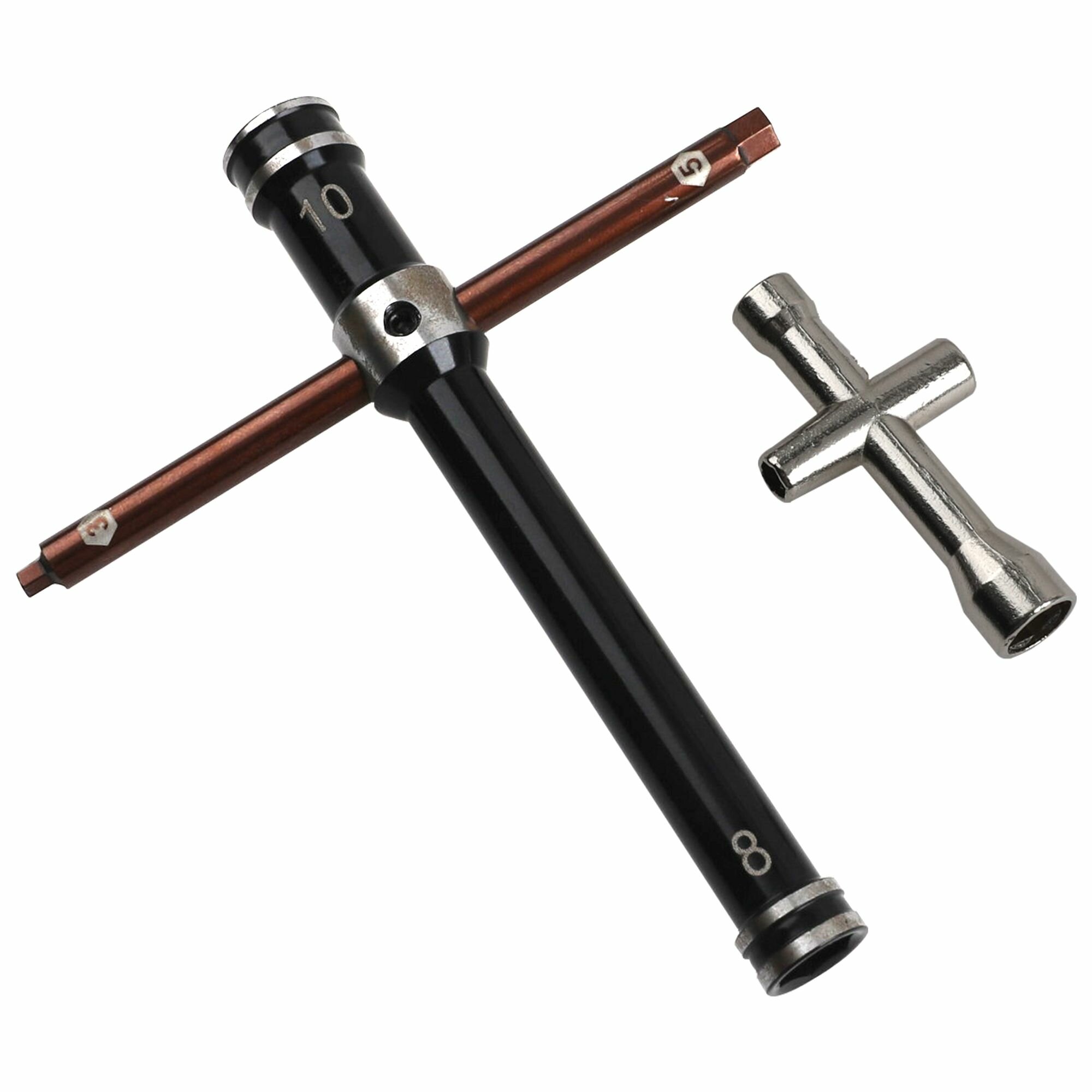 Инструмент для снятия электронагревательной вилки RC с торцевым ключом диаметром 8 мм 10 мм, шестигранной отверткой и гаечным ключом диаметром 3 мм 5 мм