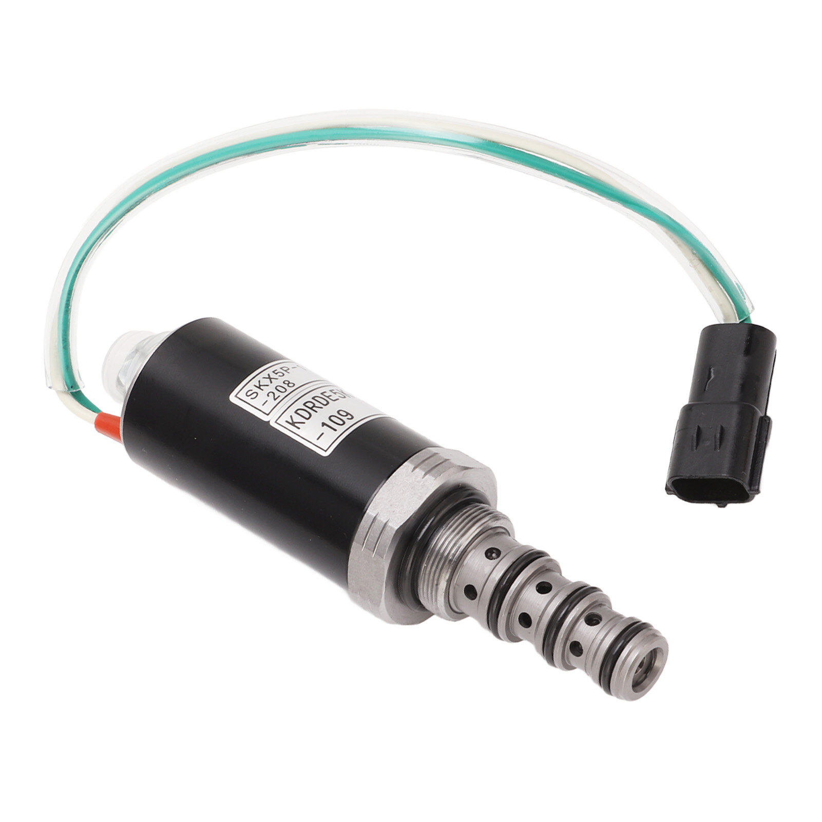 Электромагнитный клапан гидравлического насоса KDRDE5K 20 40C07 109 SKX5P 17 208 для экскаватора KOBELCO SK200 6E