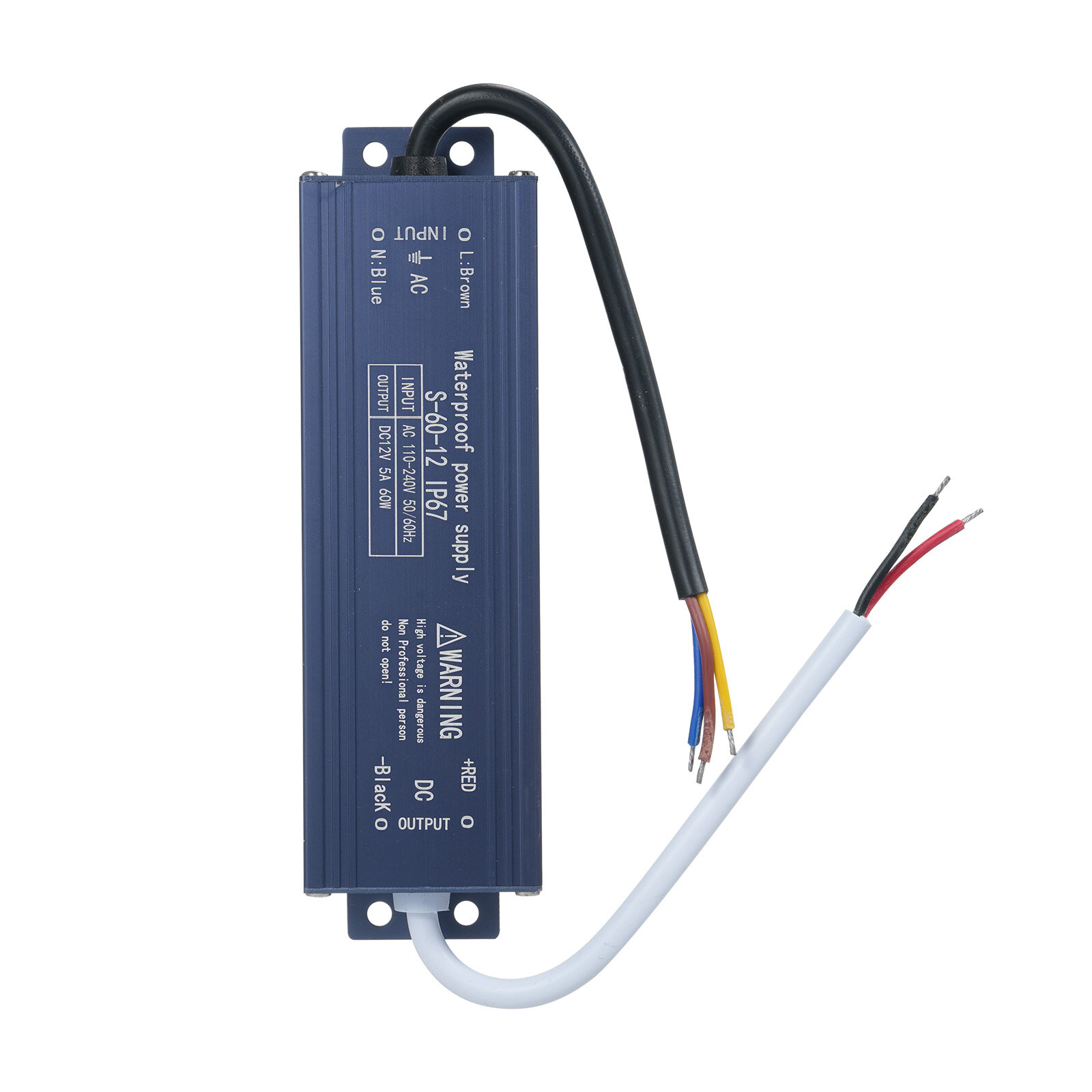 IP67 водонепроницаемый светодиодный драйвер, выключатель питания, трансформатор, адаптер для светодиодной ленты, наружная вывеска, лайтбокс