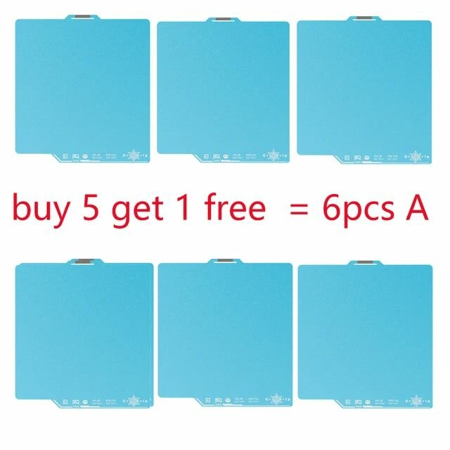BIQU Panda Build Plate платформа CryoGrip для BambuLab 5pcs Free 1pcs A
