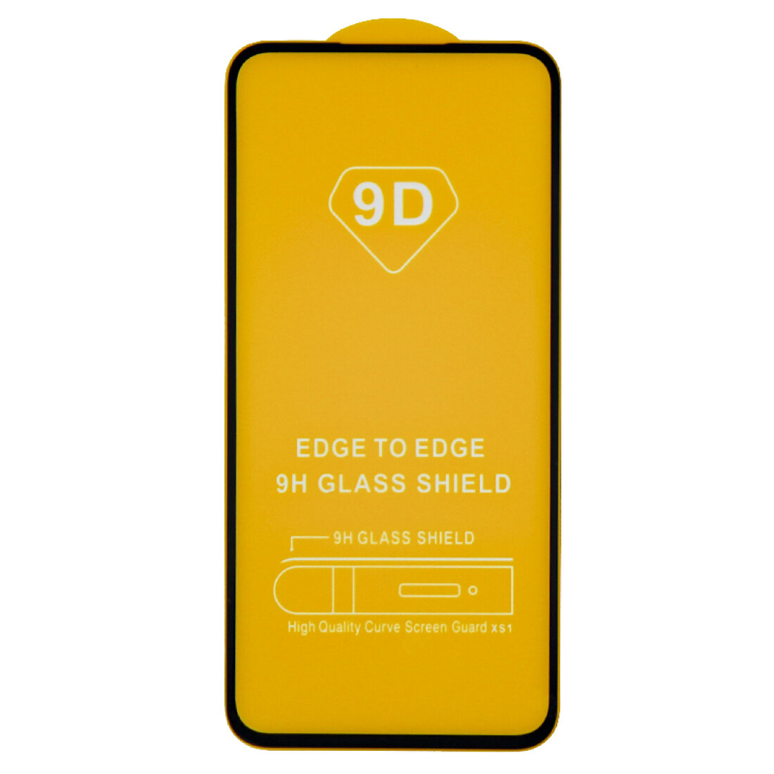 Защитное стекло на Samsung Galaxy A35 (5G)/A55 (5G)/S24 FE, 9D, черный, X-CASE