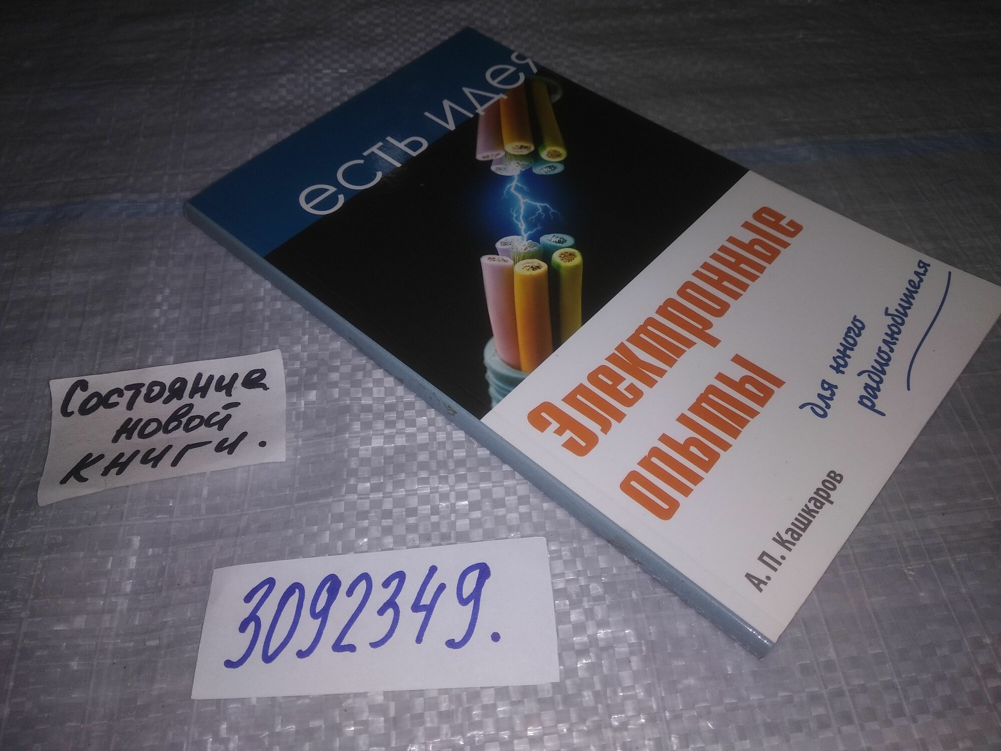 Кашкаров А. П. Электронные опыты для юного радиолюбителя