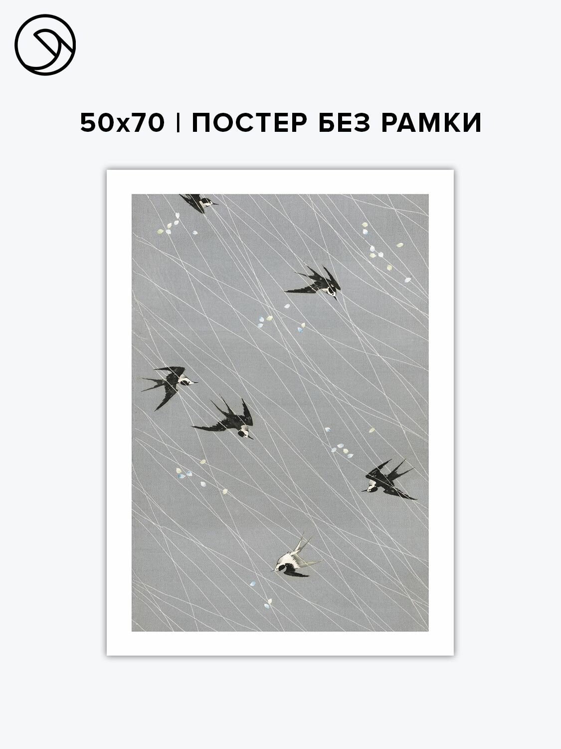 Постер на стену Postermarkt Textile by Nampei, 50х70 см