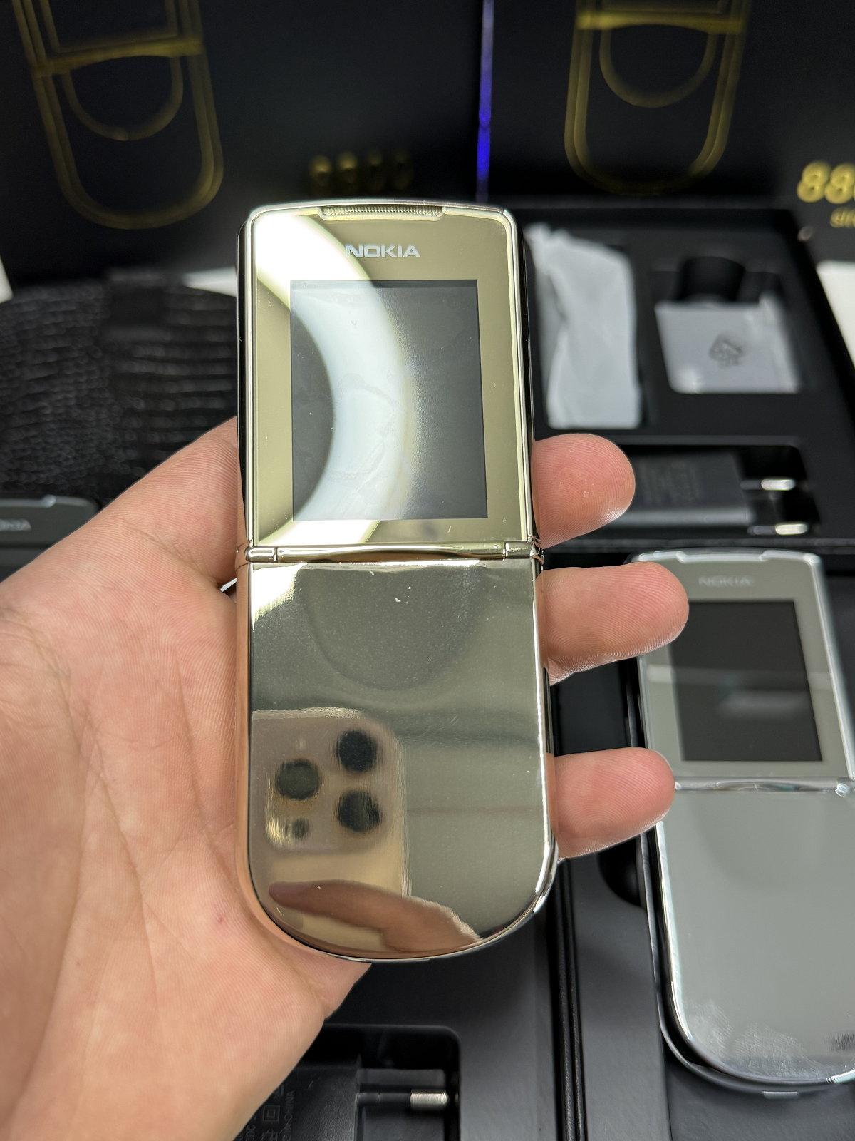 Мобильный телефон 8800 Sirocco раздвижной кнопочный слайдер