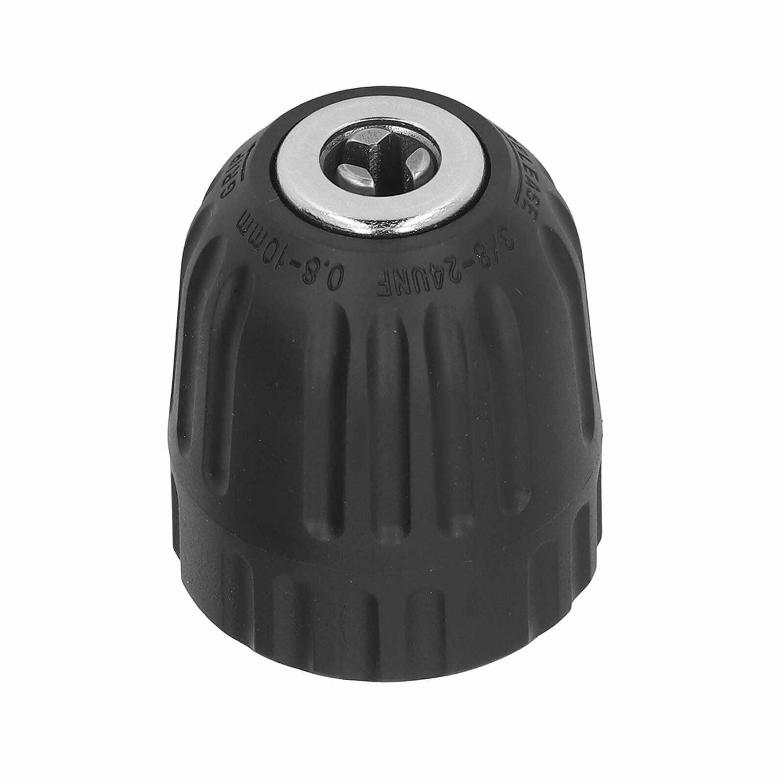 Патрон для ударной дрели из хромованадиевой стали и АБС-пластика, адаптер-переходник для дрелей 0,8-10 мм