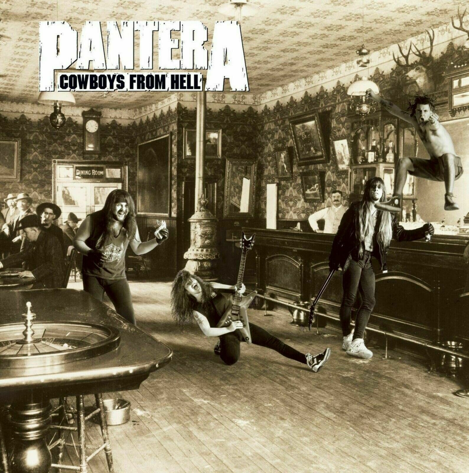 Гобелен Pantera Cowboys от Hell Banner -lj