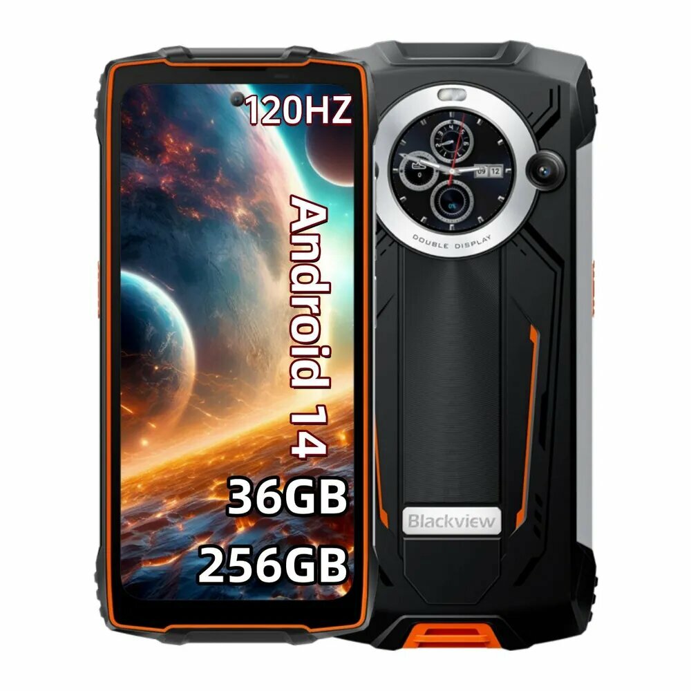 Blackview Смартфон EU 12/256 ГБ, оранжевый