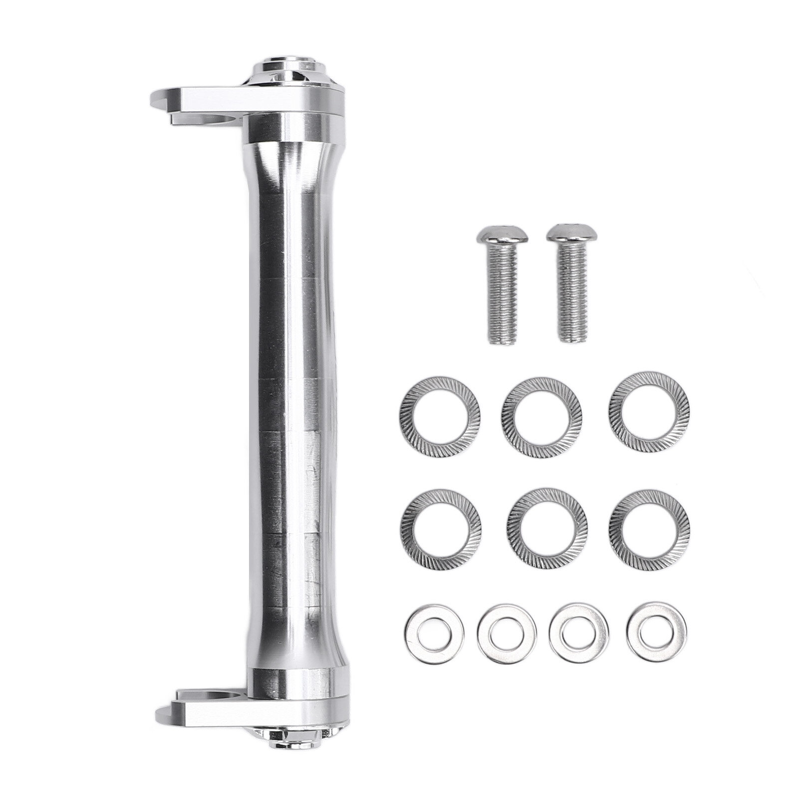 Складной велосипед Easy Wheel Extension Rod алюминиевый сплав складной велосипед колесо телескопическая штанга для модификации серебристый