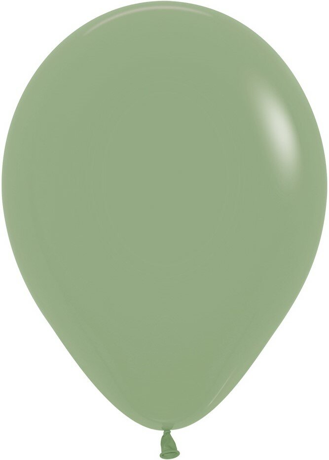 Шар (12'/30 см) Эвкалипт (027), пастель, 12 шт.