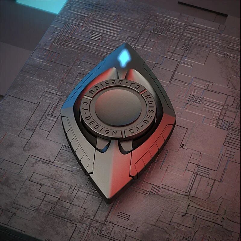 Металлический спиннер ADJUDICATION STAR SHINE Grey