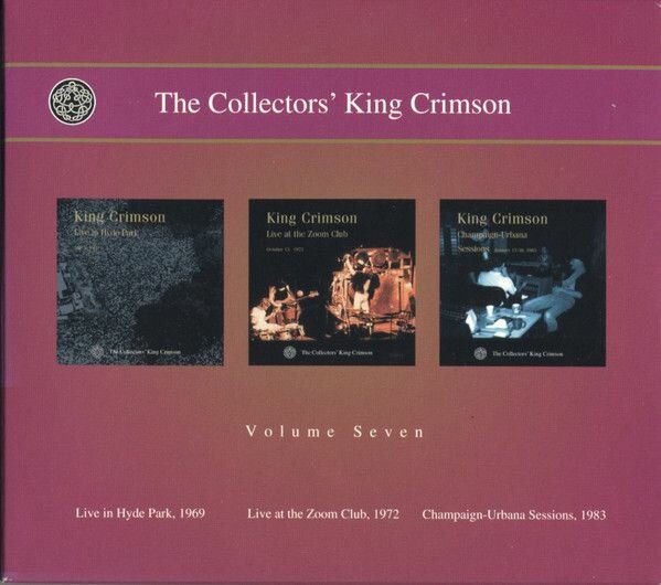 King Crimson. The Collectors' King Crimson (Volume Seven) (Japan, Discipline Global Mobile, UICE-1046/9, 2003, Box Set) 4CD