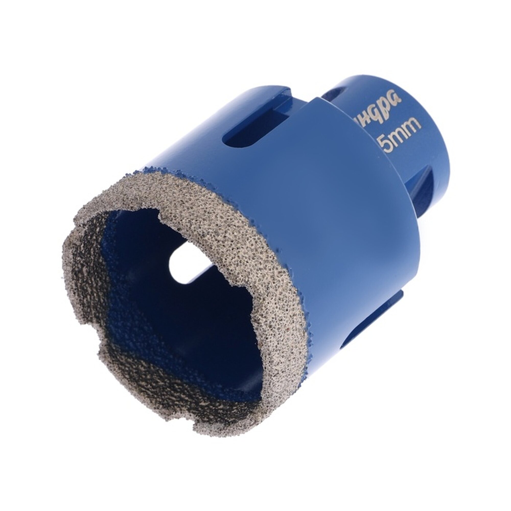 Коронка алмазная Тундра, для УШМ, для керамики и стекла, 45х35,8 мм