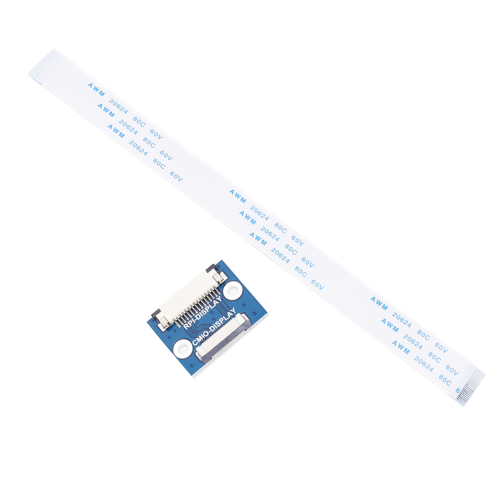 DSI Display Adapter Board 22PIN to 15PIN для Raspberry Pi Transfer Compute Module, совместимый с Compute Module 4 IO Board/Compute Module IO Board Plus и подключением DSI монитора, 1 x Adapter Board, 1 x Ribbon Cable