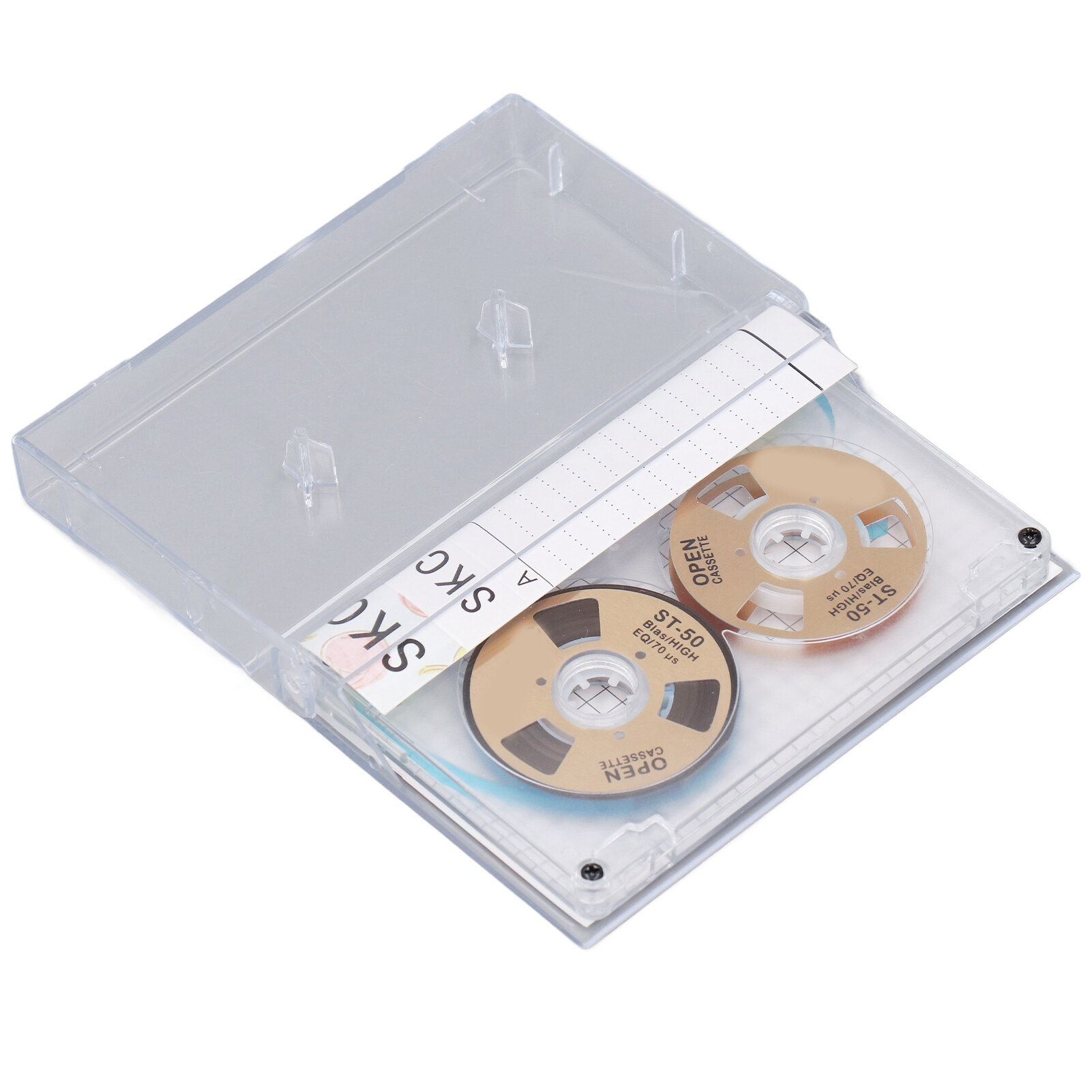 Чистые кассеты с высоким выходом, низким уровнем шума, самодельные кассеты с катушками и временем записи 46 мин. Лента для записи музыки, золотая