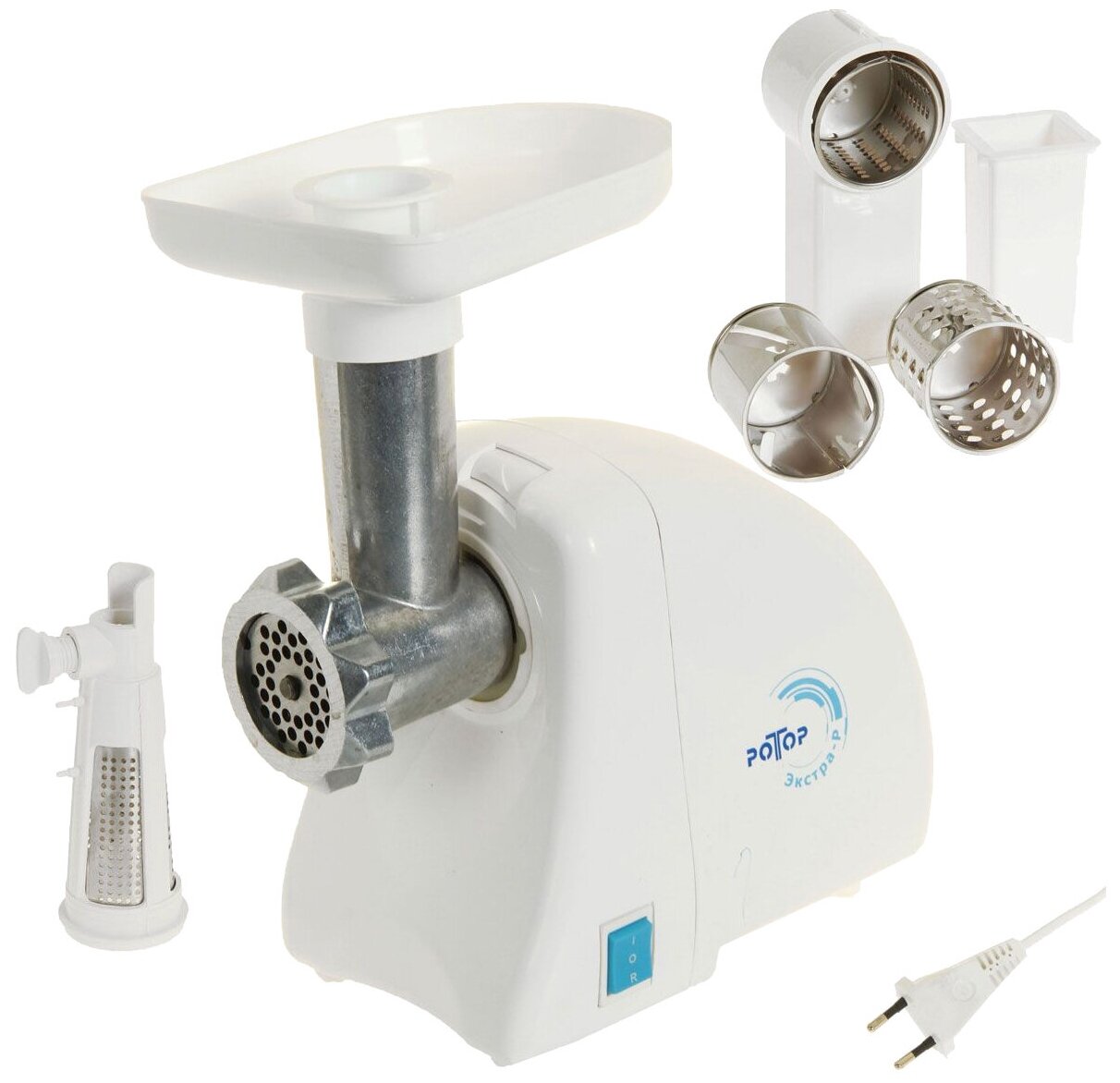 Мясорубка Ротор Экстра М ЭМШ 35/250-3 1500Вт белый
