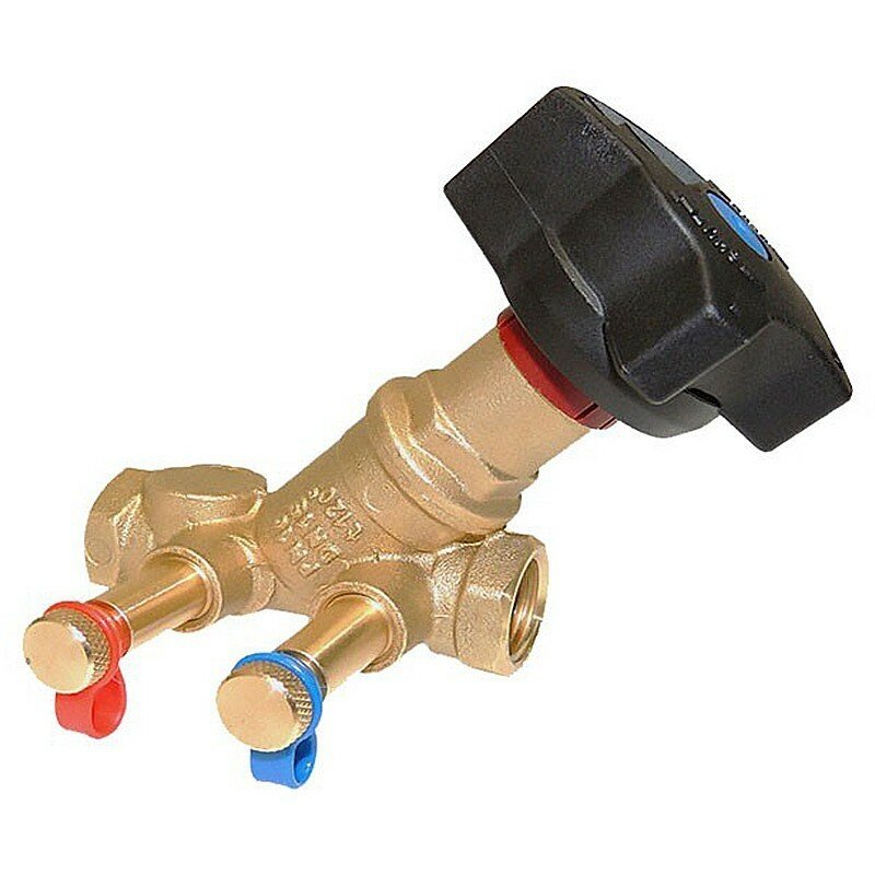 Клапан балансировочный STAD. BY-2-20 DN20 PN16 ручной без дренажа Эффективный Инжиниринг