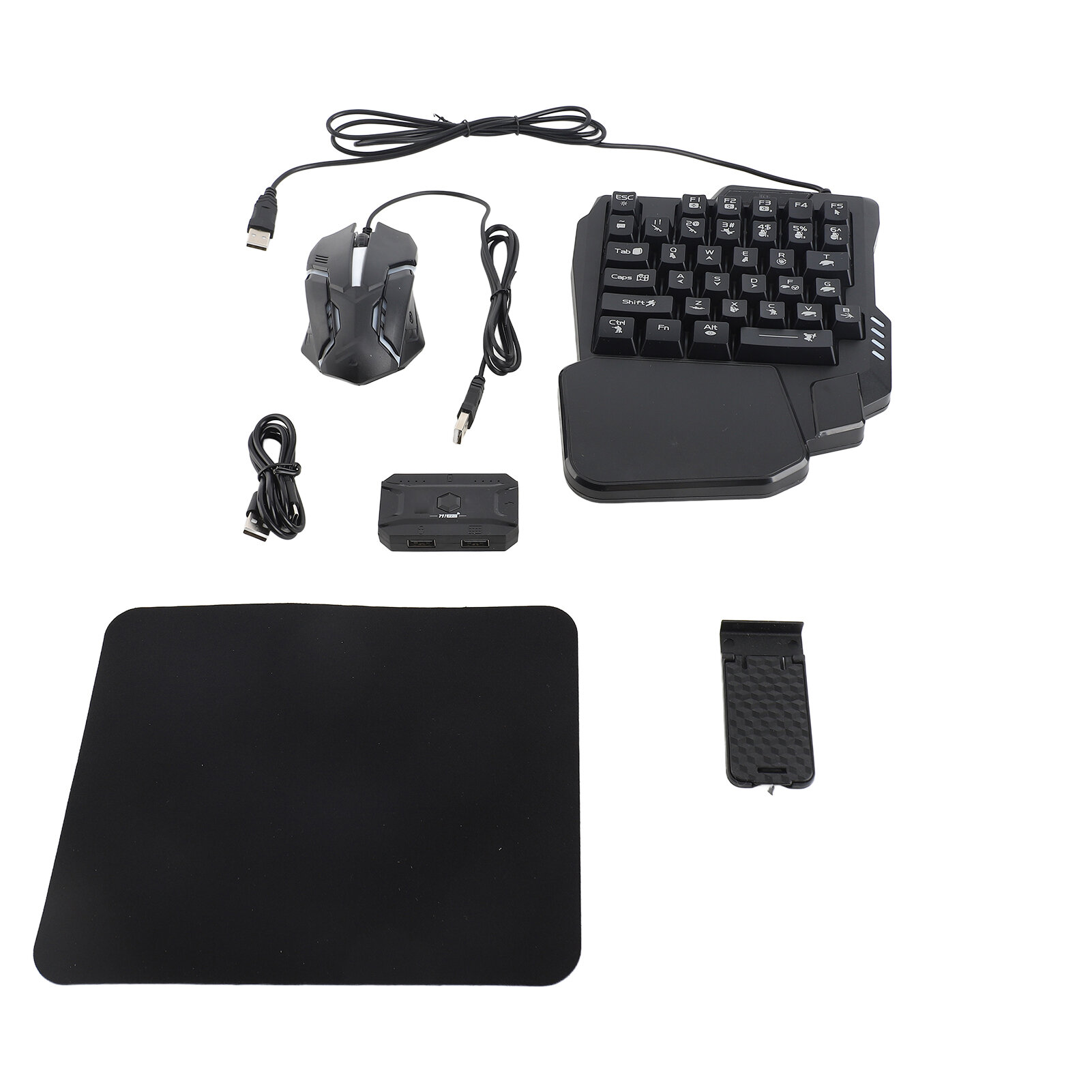 Конвертер клавиатуры и мыши Портативная мобильная игровая клавиатура и адаптер мыши Поддержка подключения BT5.0 для системы Android