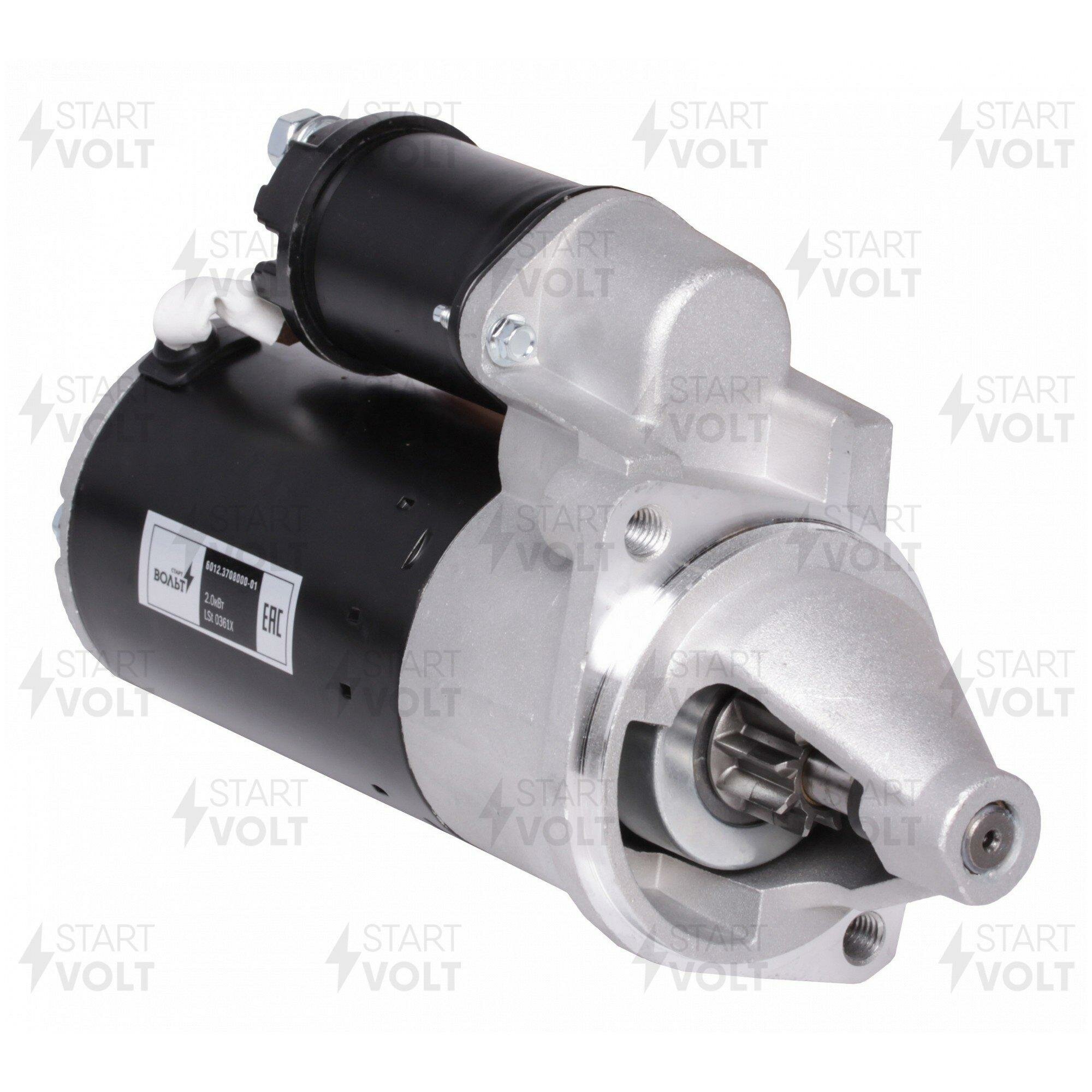 Стартер 2квт для автомобилей Startvolt LST0361X (запчасти и комплектующие)