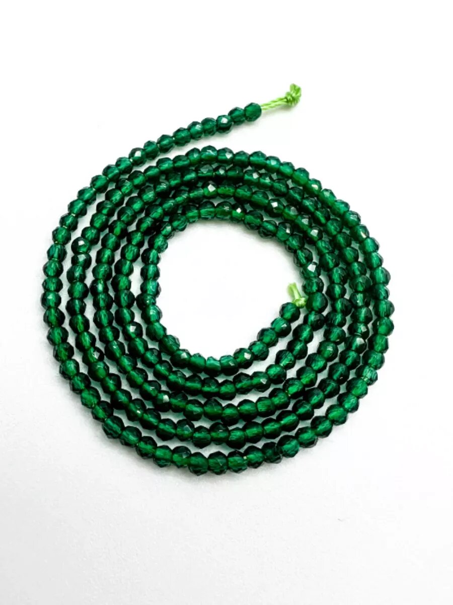 0722 Натуральная шпинель люкс разноцветная микс 2 мм 1 нить