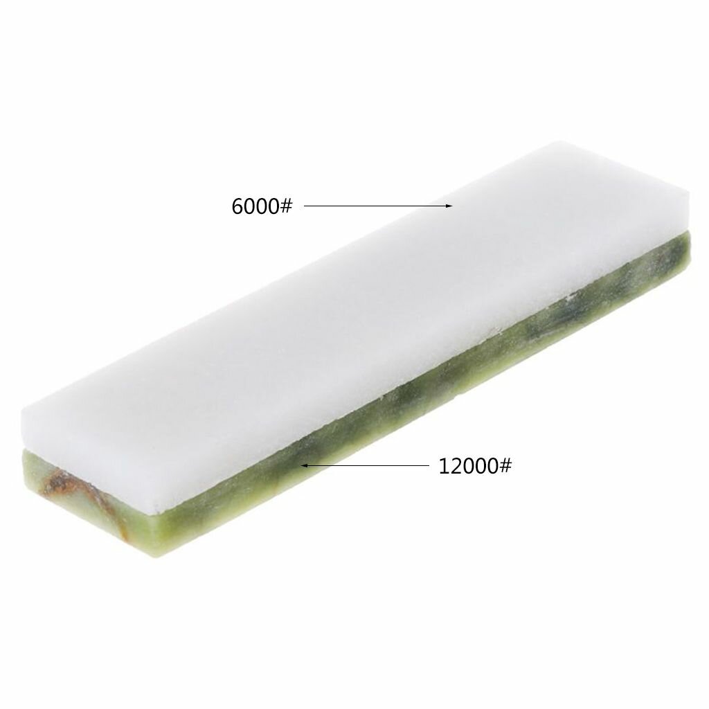 Точилка для ножей, Двусторонний точильный камень Oilstone 6000/12000# (Цвет товара: синий)