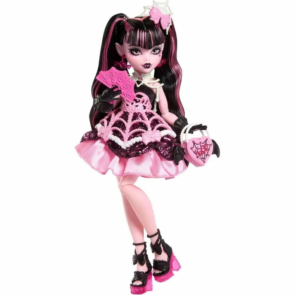 Monster high дракулаура, Scary Sweet Birthday Кукла, Коллекционные игрушки,27.5cm