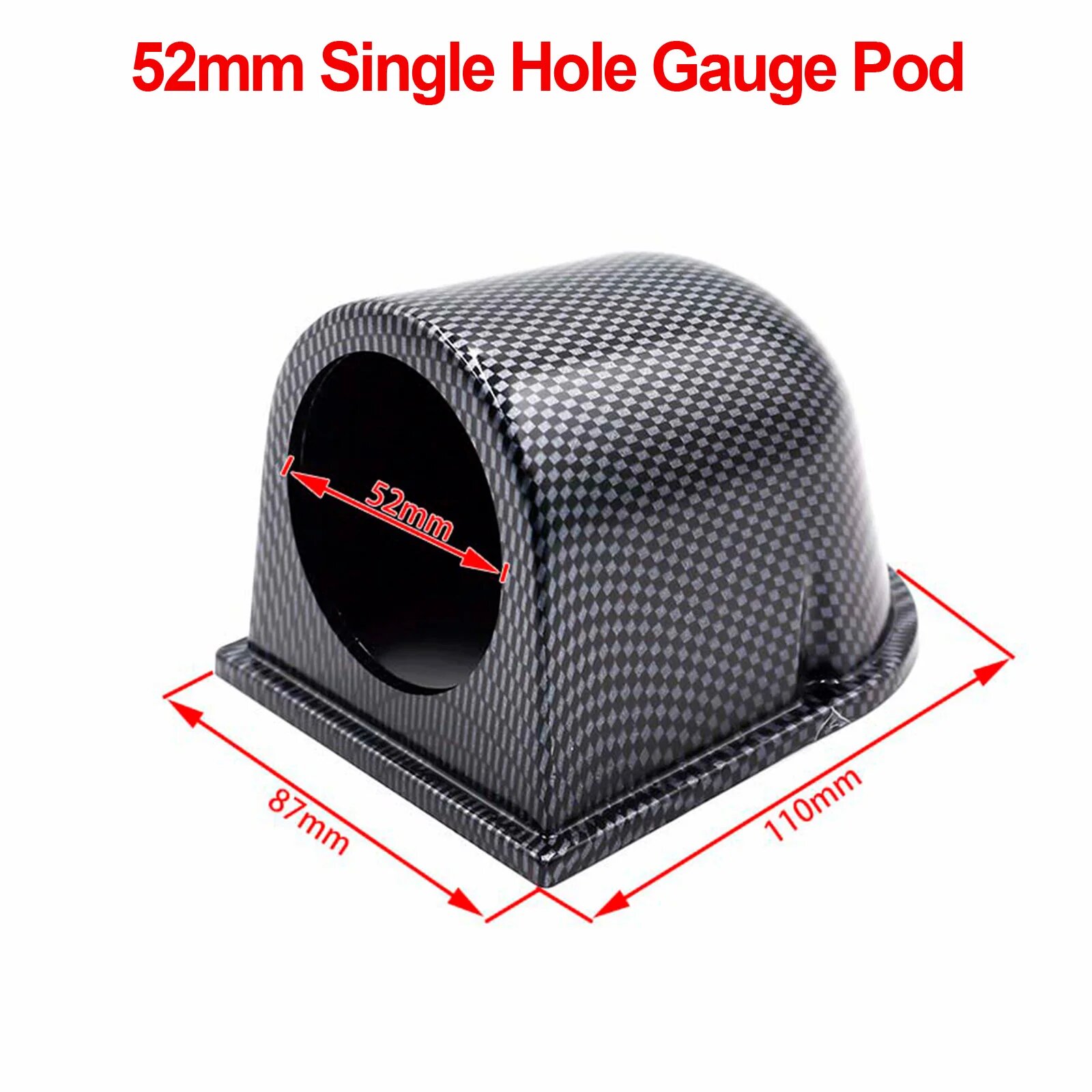 CNSPEED Универсальный Автомобильный Датчик Давления, Цифровой Манометр С Дымовой Линзой, Измерение Турбонаддува, Диаметр 52 Мм