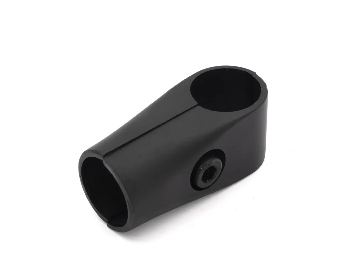 Соединитель 2-х труб 25 черный