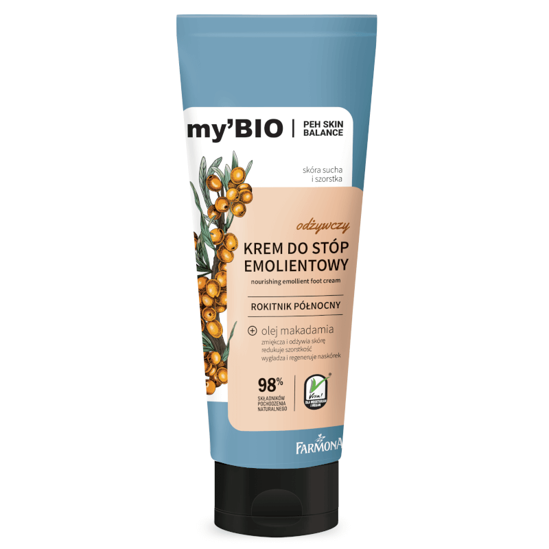Крем Farmona My'Bio Облепиха, питательный, для ног, 100 мл