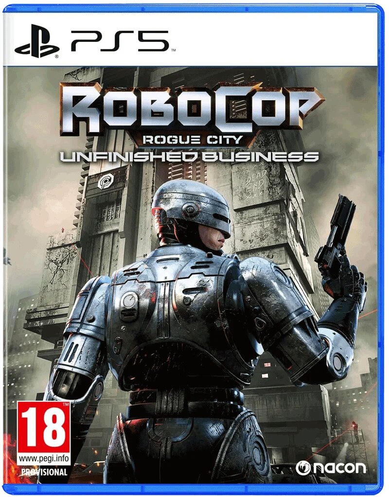 Игра RoboCop Rogue City Unfinished Business для PlayStation 5 (PS5) [Русские субтитры]